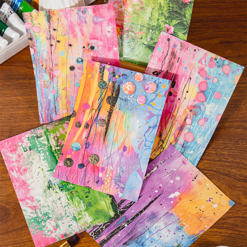Painting Series Scrapbook Paper – ViVi Stationery
