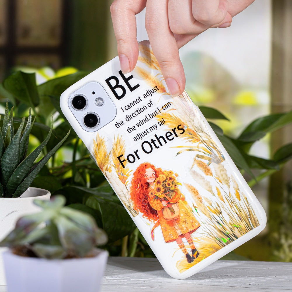 Pampas Grass Sticker – ViVi Stationery