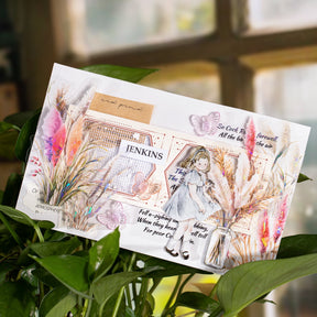 Pampas Grass Sticker – ViVi Stationery