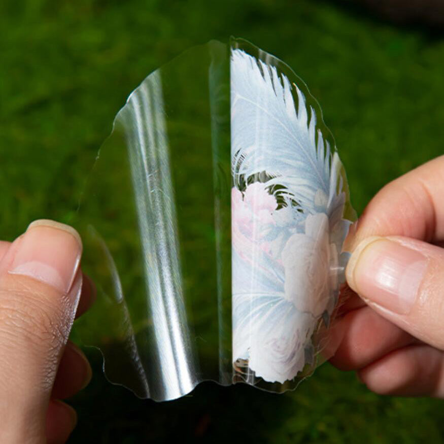 Peacock and Feather Sticker for Scrapbooking and Art Journal – ViVi ...