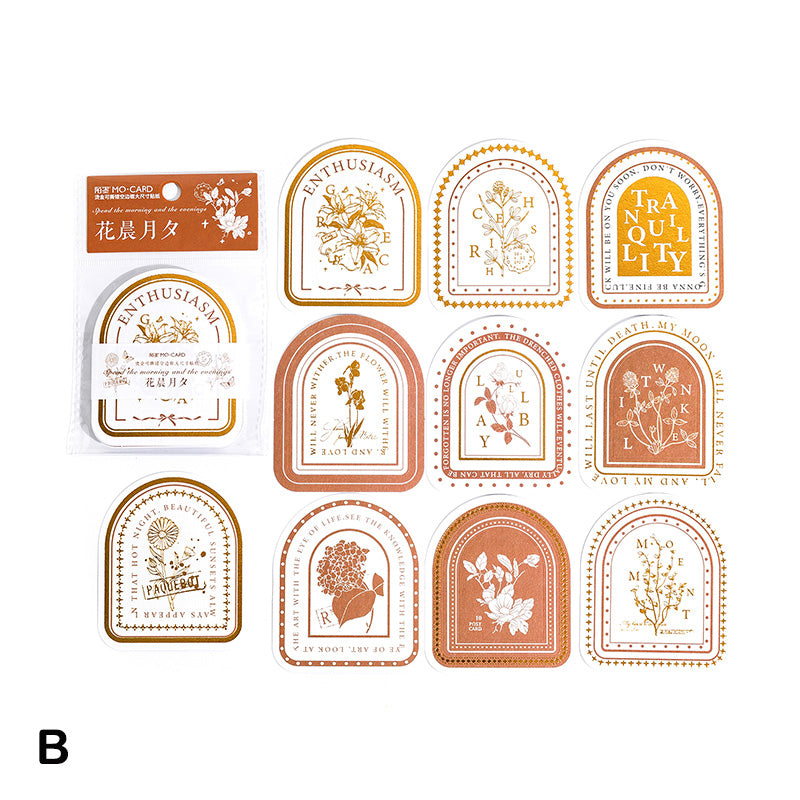 Embossed Gold Frame Sticker for Scrapbooking and Journaling – ViVi ...