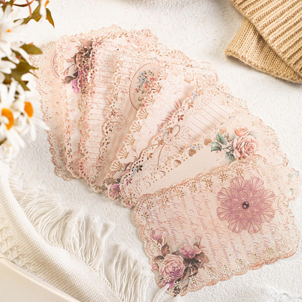 Elegant Lace Scrapbook Paper – ViVi Stationery