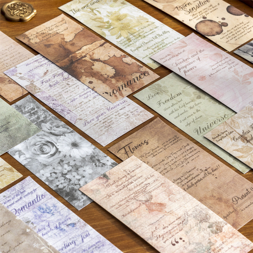 Poetry Fragments Sticker Notepad – ViVi Stationery