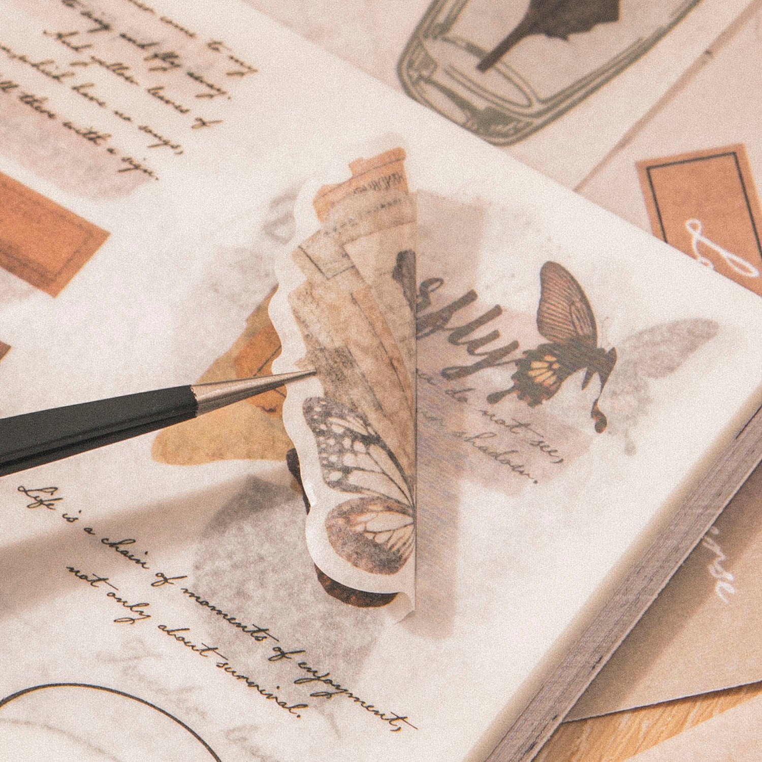 Washi Sticker Book 40 Sheets for Scrapbooking and Journaling – ViVi ...