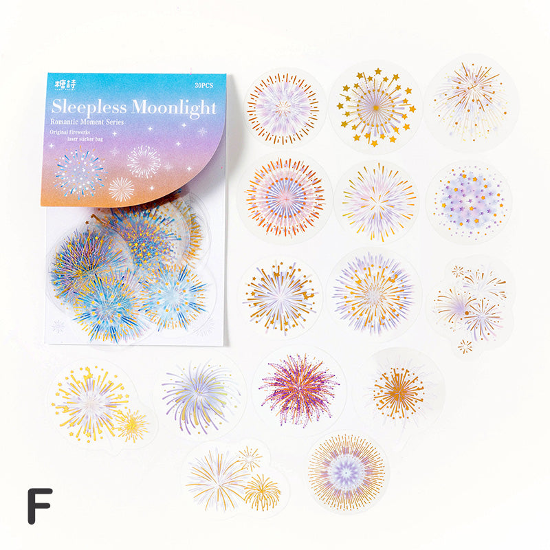 Fireworks Stickers for Scrapbooking and Card Making – ViVi Stationery