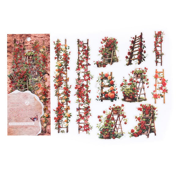 Floral Ladder Stickers – ViVi Stationery