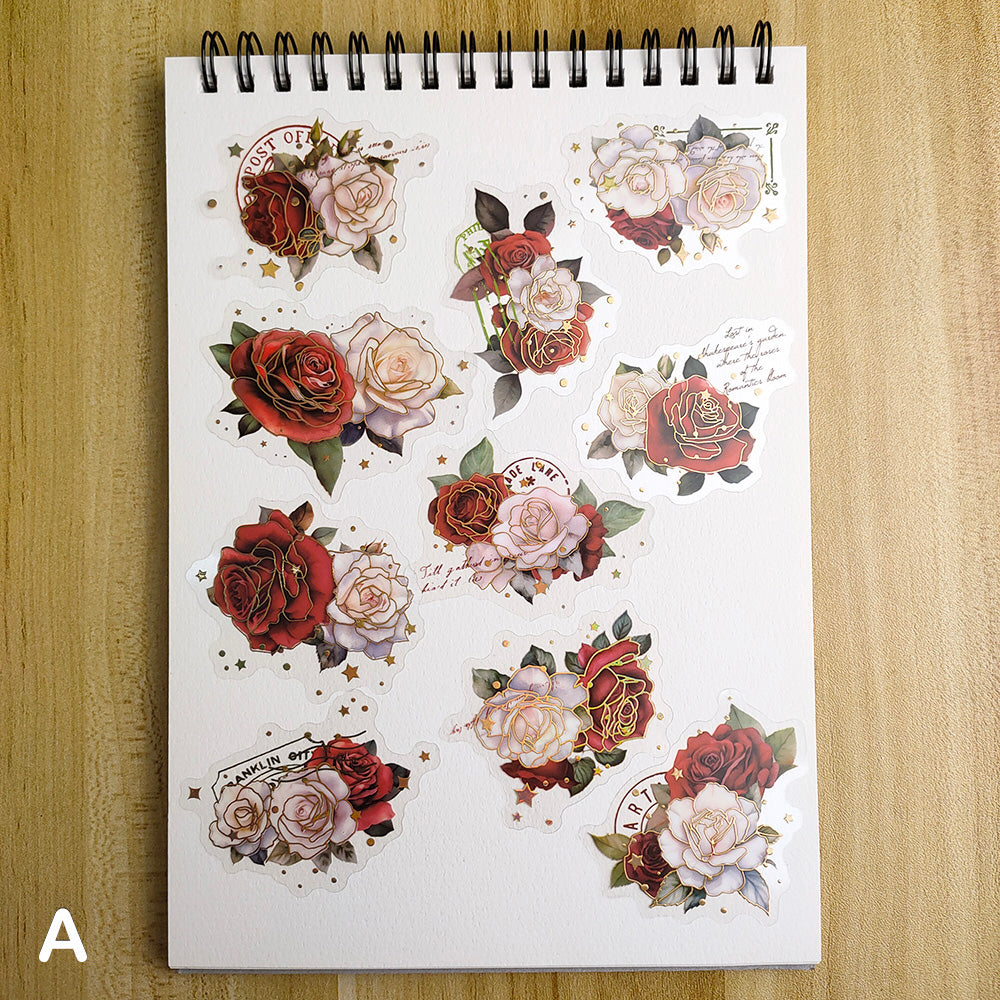 Four Season Flower Sticker for Scrapbooking and Journaling – ViVi ...