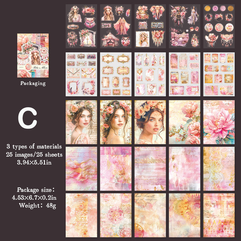 Retro Album Sticker Paper Kit – ViVi Stationery