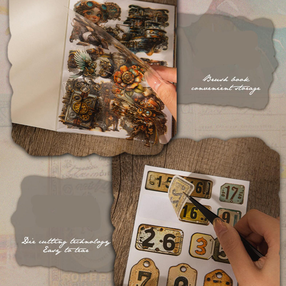 Retro Album Sticker Paper Kit – ViVi Stationery