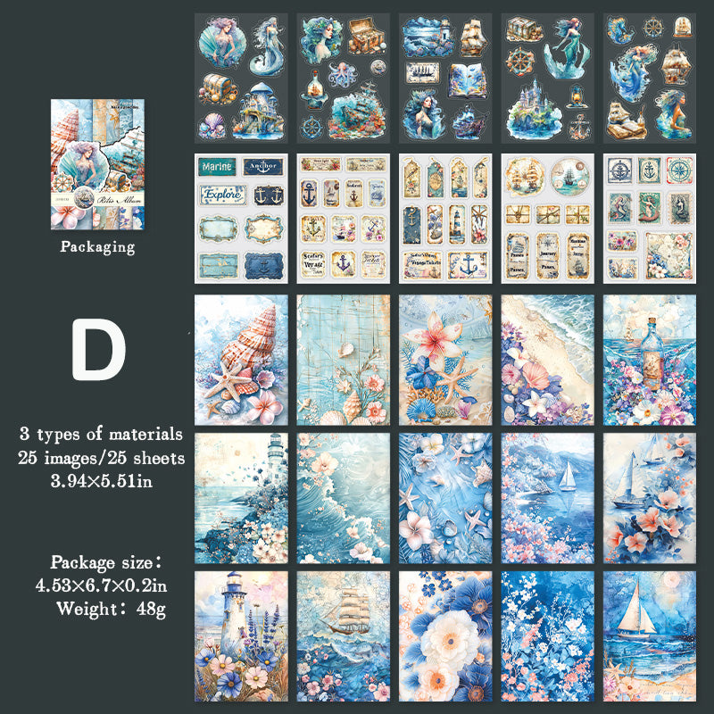 Retro Album Sticker Paper Kit – ViVi Stationery