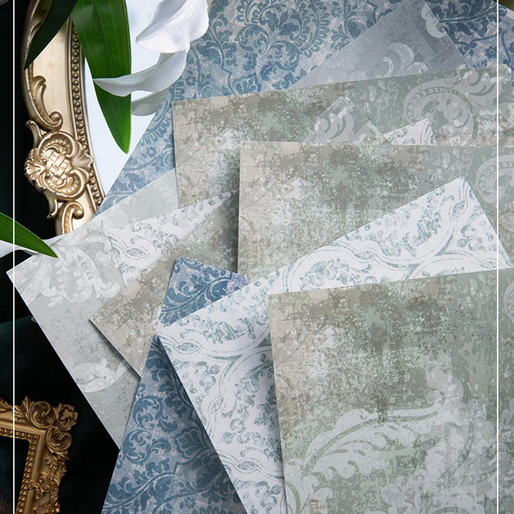 Baroque Big Size Scrapbook Paper for Junk Journal – ViVi Stationery