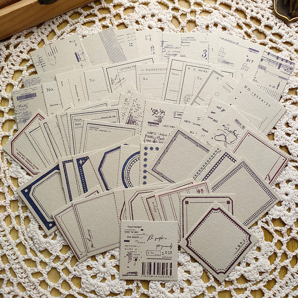 Vintage Border Mini Cards for Scrapbooking and Junk Journal – ViVi ...