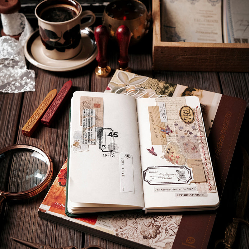 Scrapbook Paper with Sewn Thread – ViVi Stationery
