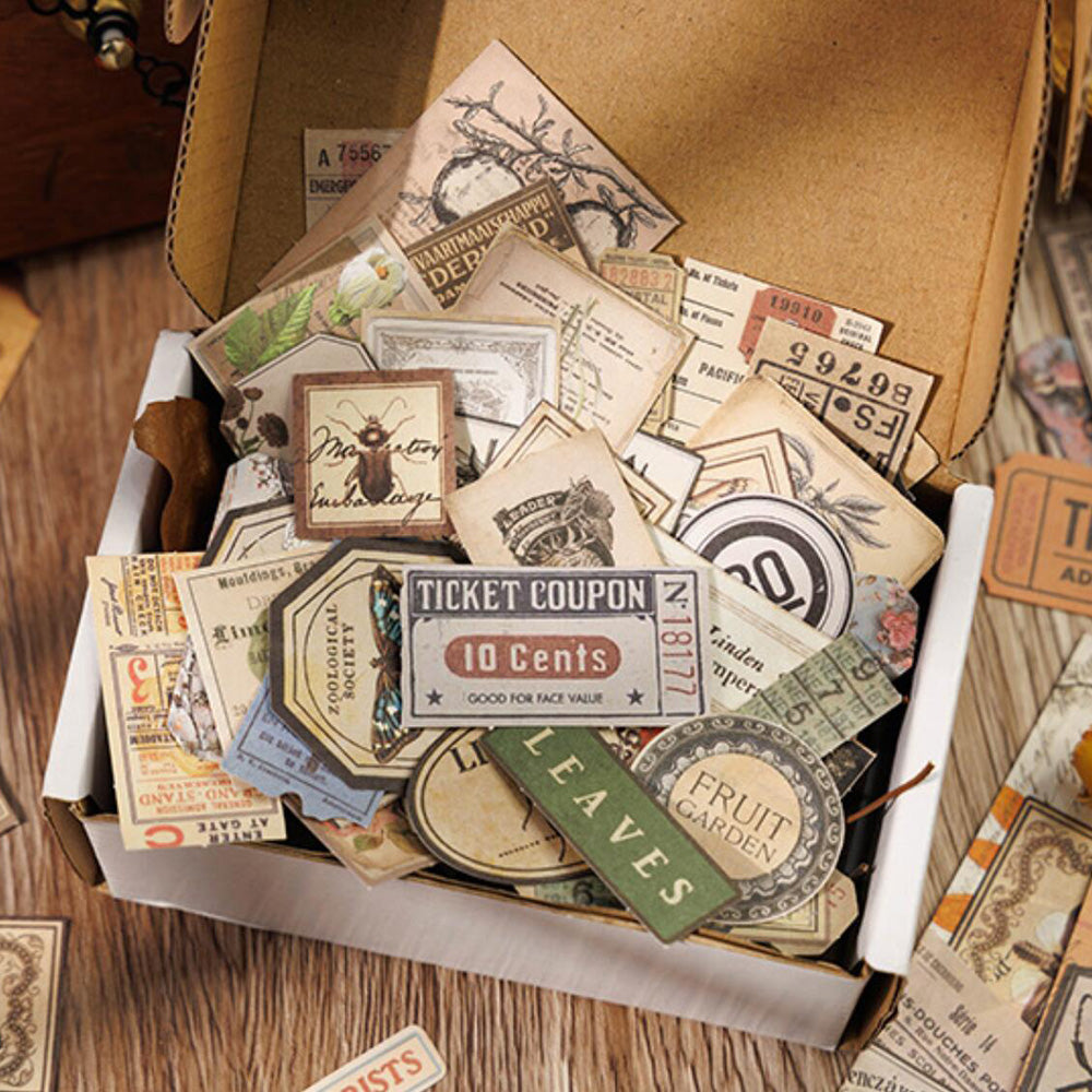 Retro Long Poems Sticker – ViVi Stationery