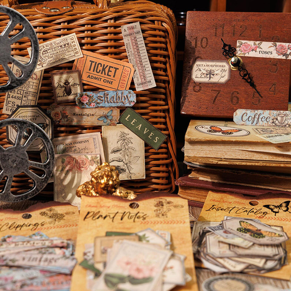 Retro Long Poems Sticker – ViVi Stationery