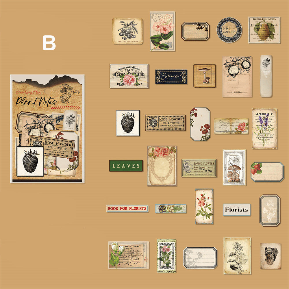 Retro Long Poems Sticker – ViVi Stationery