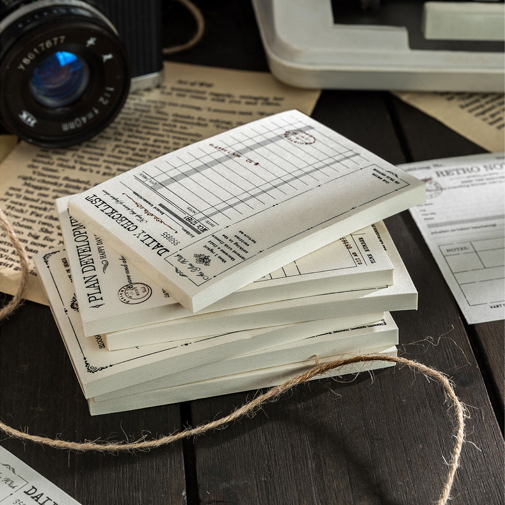 Retro Moment Notepad for Scrapbooking and Journaling – ViVi Stationery