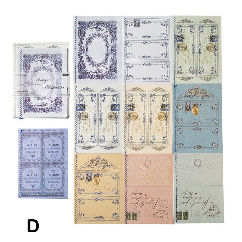 Scrapbook Paper with Sewn Thread – ViVi Stationery