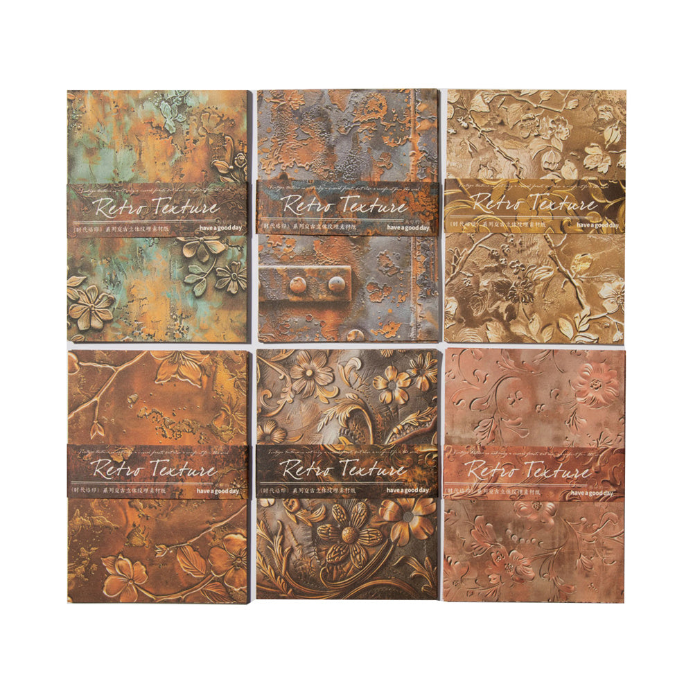 Retro Texture Theme Scrapbook Paper – ViVi Stationery