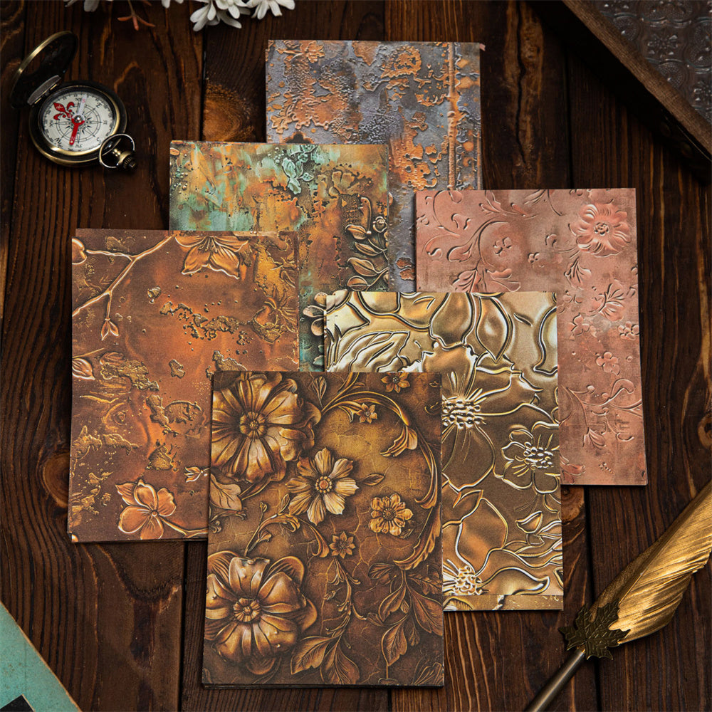 Retro Texture Theme Scrapbook Paper – ViVi Stationery