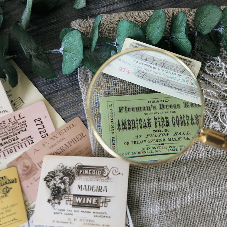 Vintage Ticket Stickers for Scrapbooking and Junk Journal – ViVi Stationery