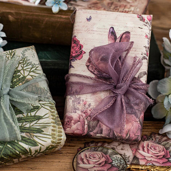 Lost Garden Scrapbook Paper for Junk Journal and Card Making – ViVi ...