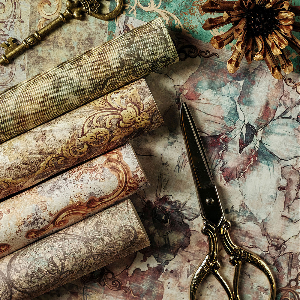Baroque Palace Scrapbook Paper – ViVi Stationery