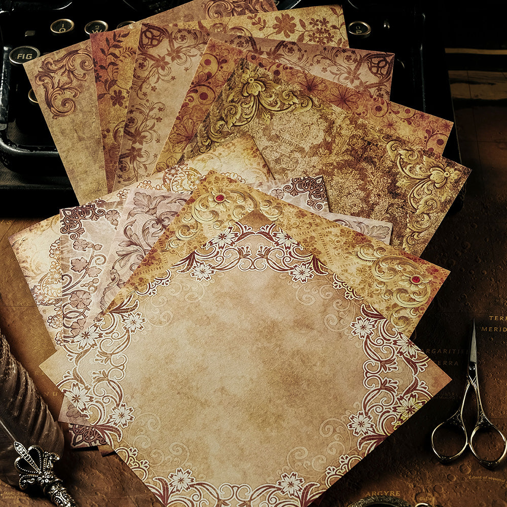 Baroque Palace Scrapbook Paper – ViVi Stationery