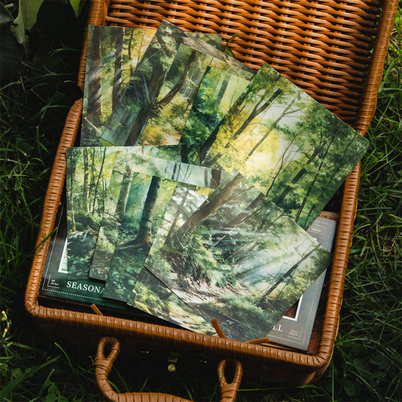 Seasonal Scroll Scrapbook Paper – ViVi Stationery