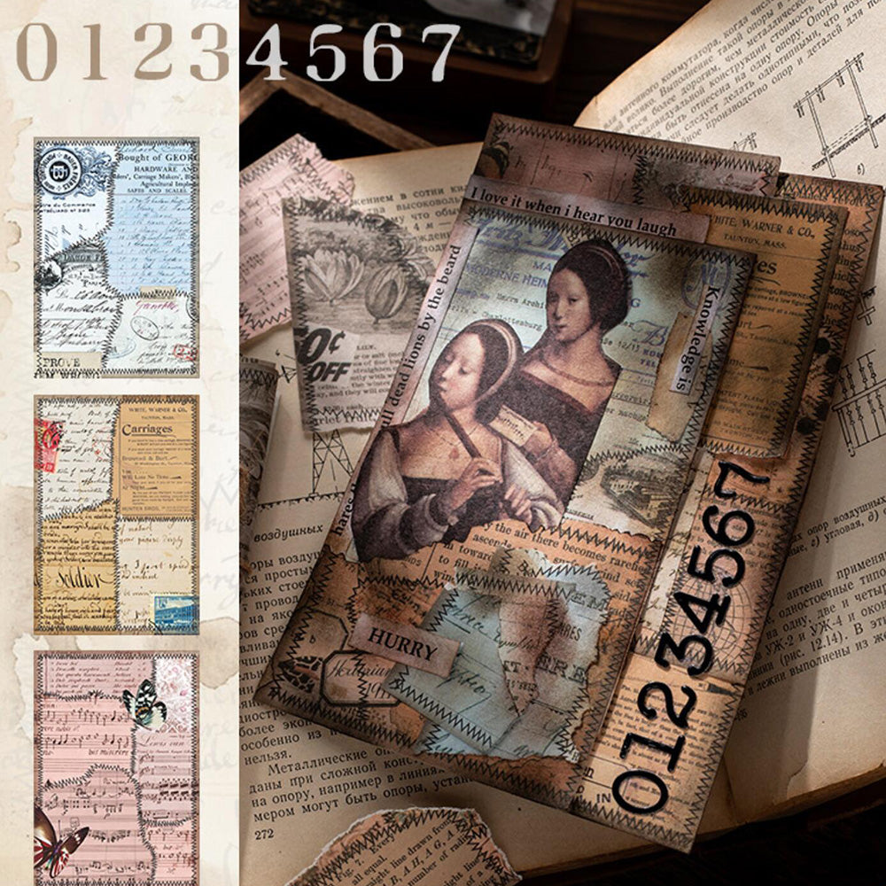 Retro Sewing Scrapbook Paper – ViVi Stationery