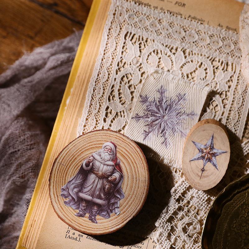 Silver Christmas Rub-on Sticker – ViVi Stationery