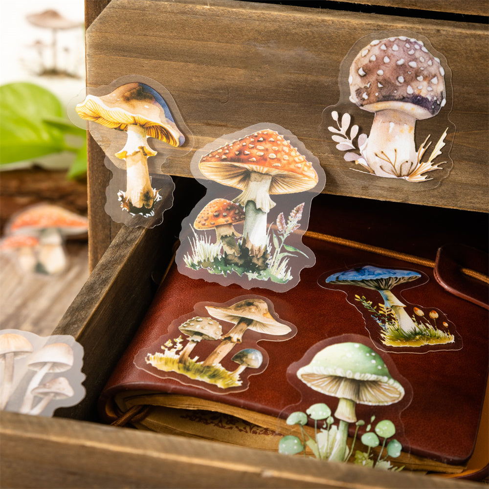 Small Mushroom Sticker – ViVi Stationery