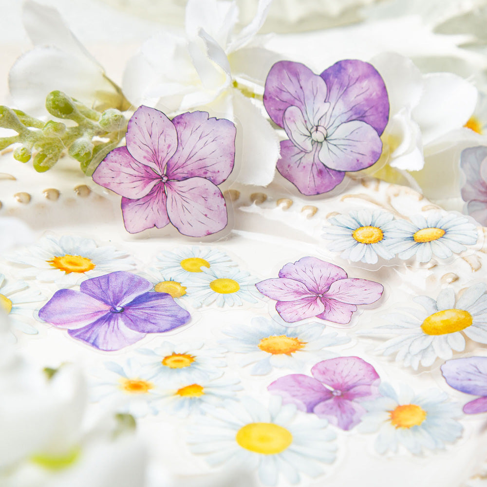Watercolor Flower Stickers for Scrapbooking and Card Making – ViVi ...
