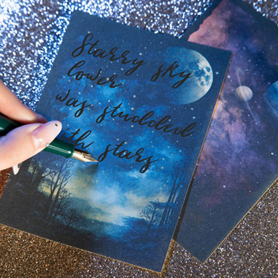 Star Sky Scrapbook Paper – ViVi Stationery
