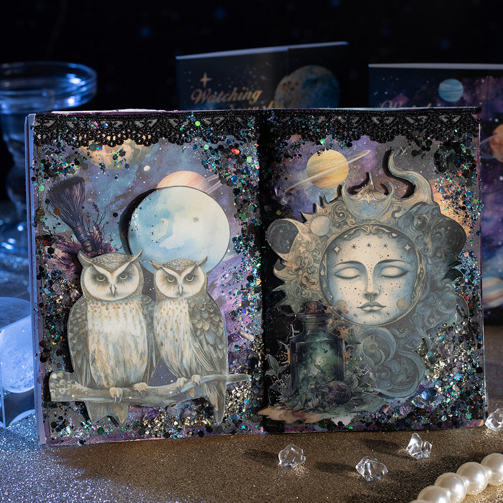 Star Sky Scrapbook Paper – ViVi Stationery