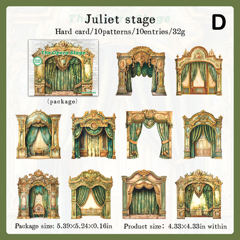 The Opera Stage Sticker – ViVi Stationery