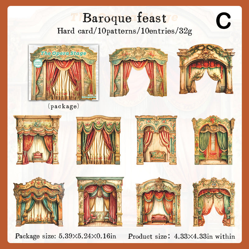 The Opera Stage Sticker – ViVi Stationery