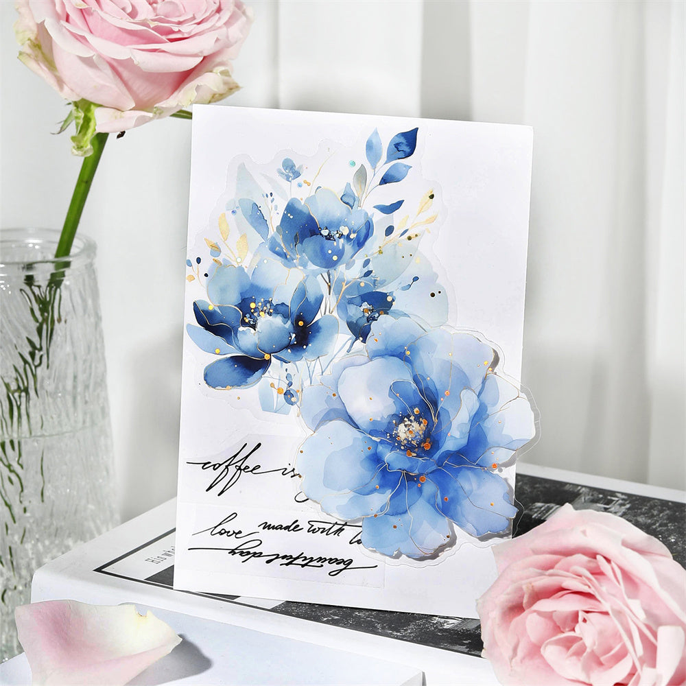 Translucent Flower Sticker – ViVi Stationery