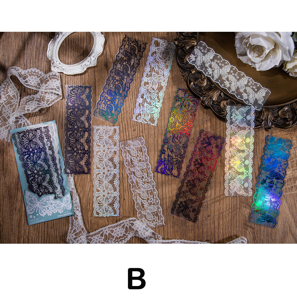 Transparent Lace Stickers for Scrapbooking and Card Making – ViVi ...