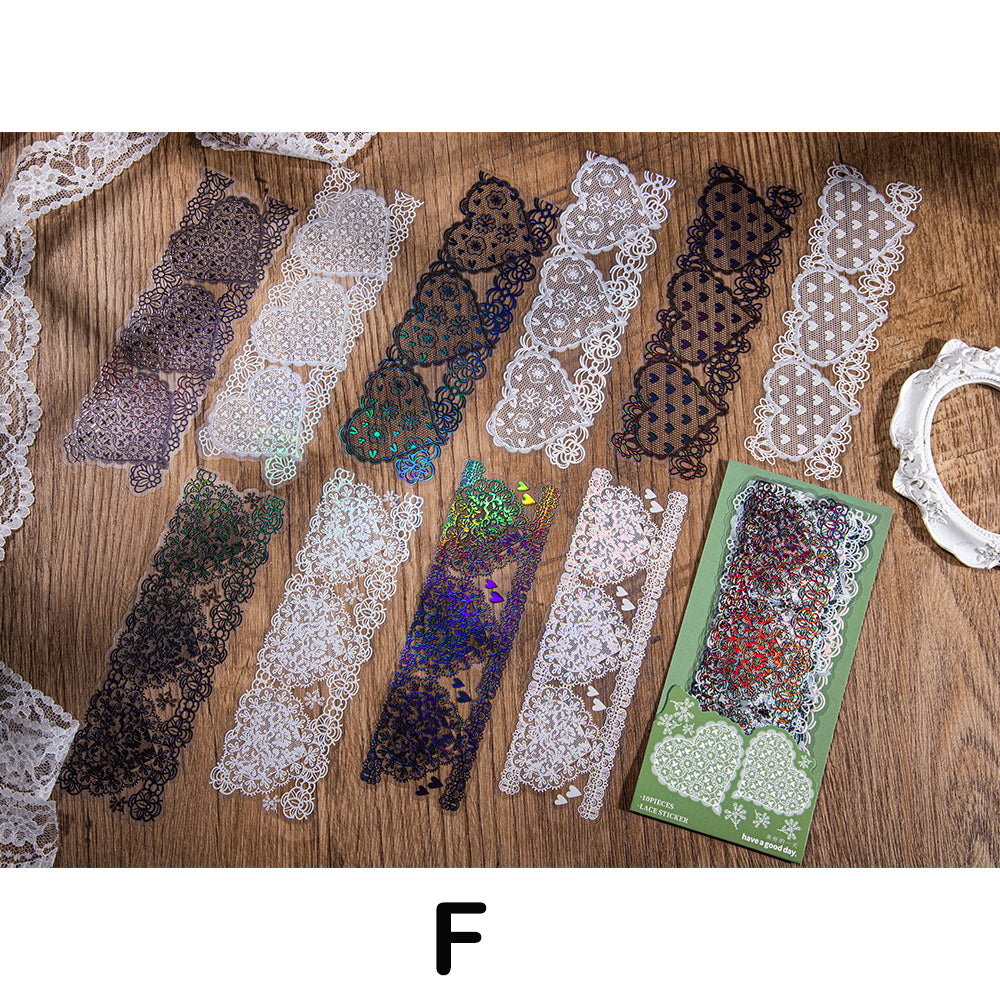 Transparent Lace Stickers for Scrapbooking and Card Making – ViVi ...
