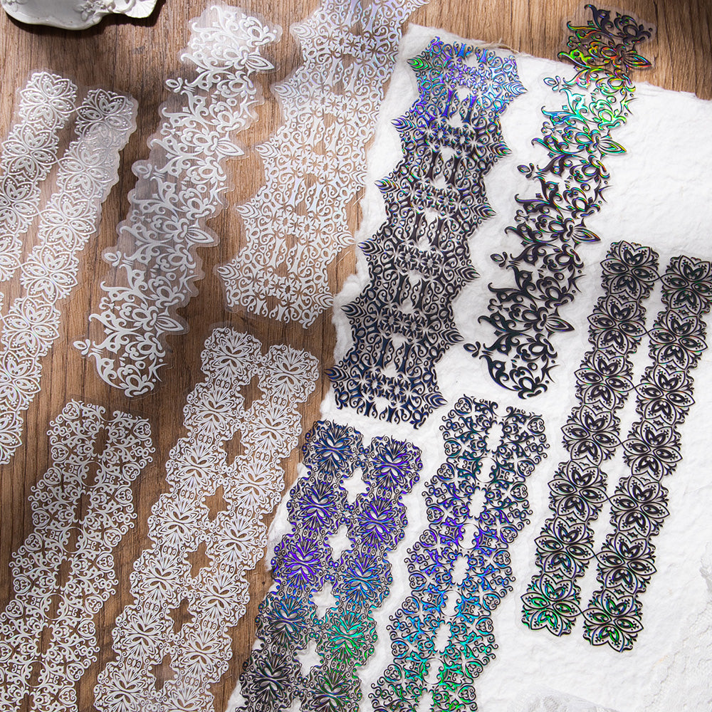 Transparent Lace Stickers for Scrapbooking and Card Making – ViVi ...