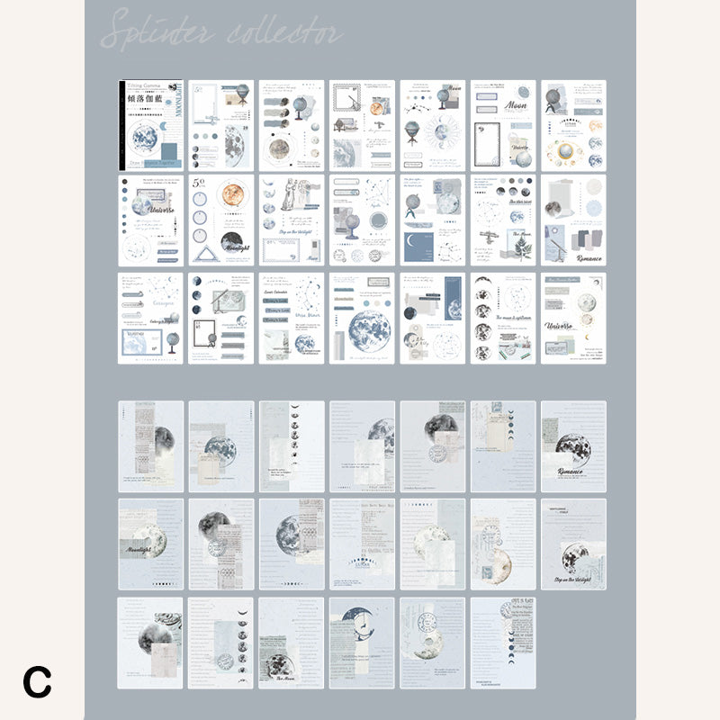 Washi Sticker Book 40 Sheets for Scrapbooking and Journaling – ViVi ...