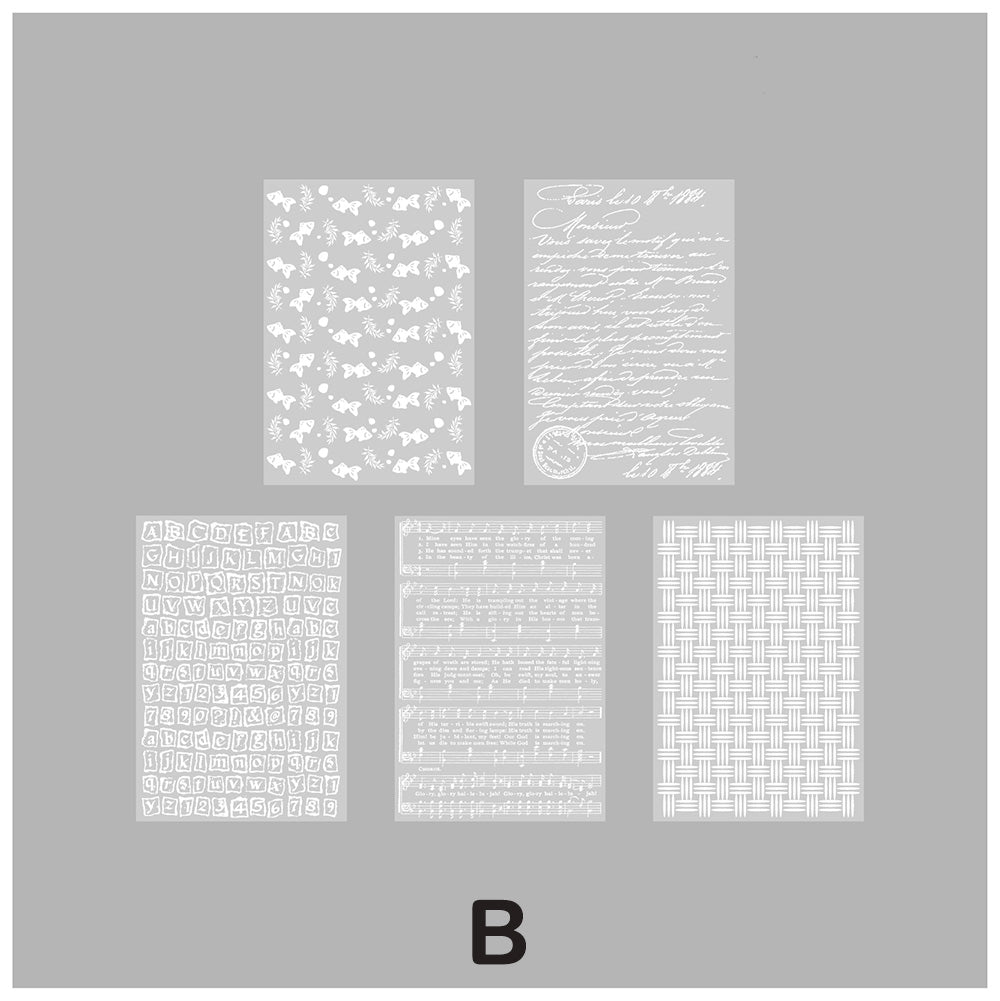 Embossed Craft Vellum Paper for Art Journal – ViVi Stationery