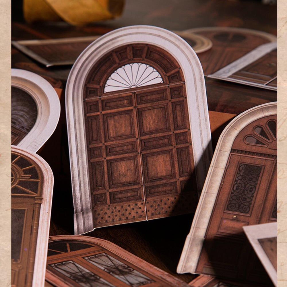 Retro Hollow Window and Door Paper for Scrapbooking and Junk Journal ...