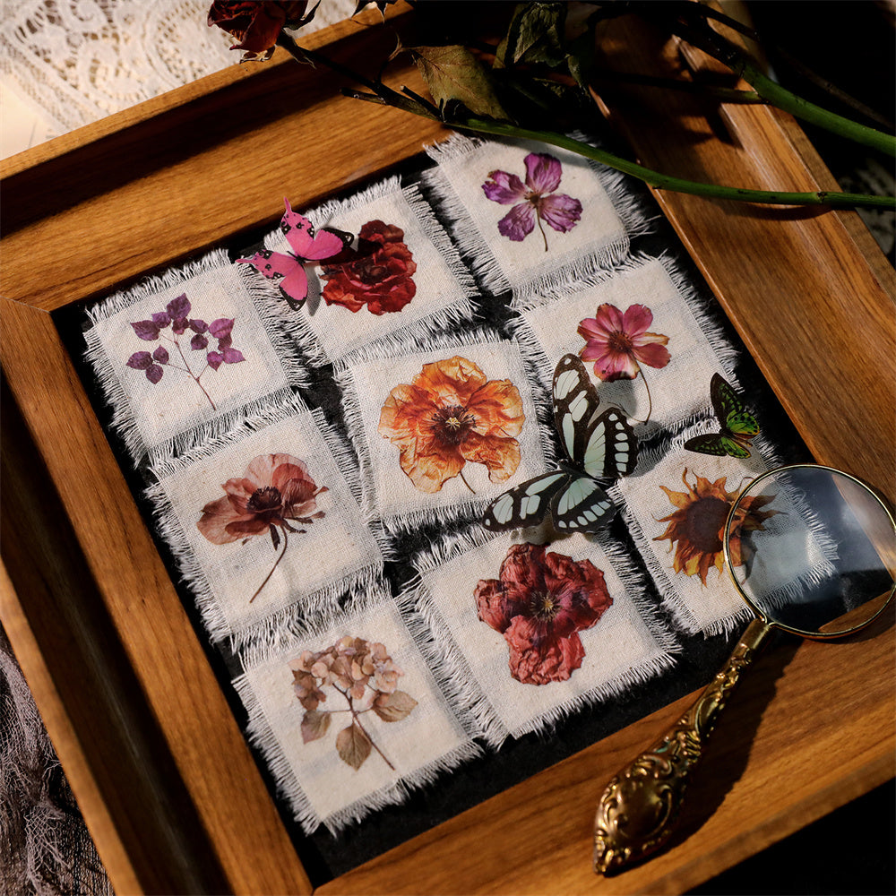 Dried Plant Rub On Sticker – ViVi Stationery