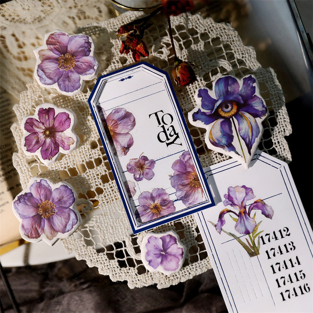 Dried Plant Rub On Sticker – ViVi Stationery