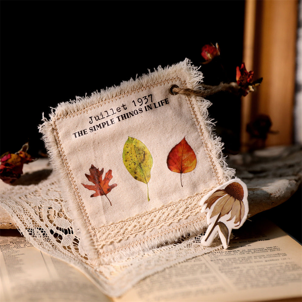Dried Plant Rub On Sticker – ViVi Stationery