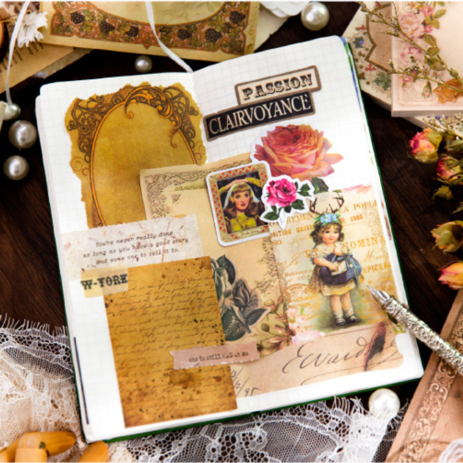 Eternal Legend Notepad for Scrapbooking and Junk Journal – ViVi Stationery