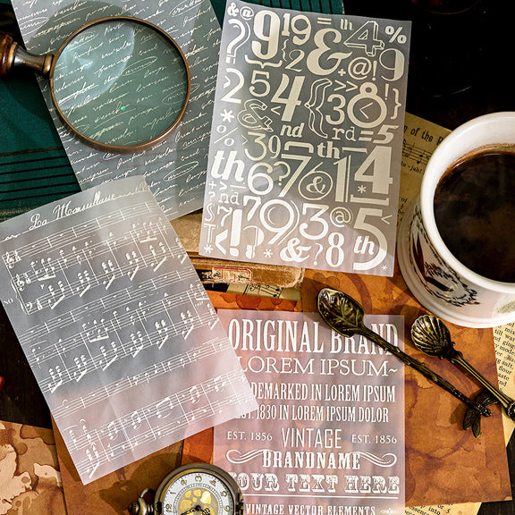 Vintage Mottled Scrapbook Paper – ViVi Stationery