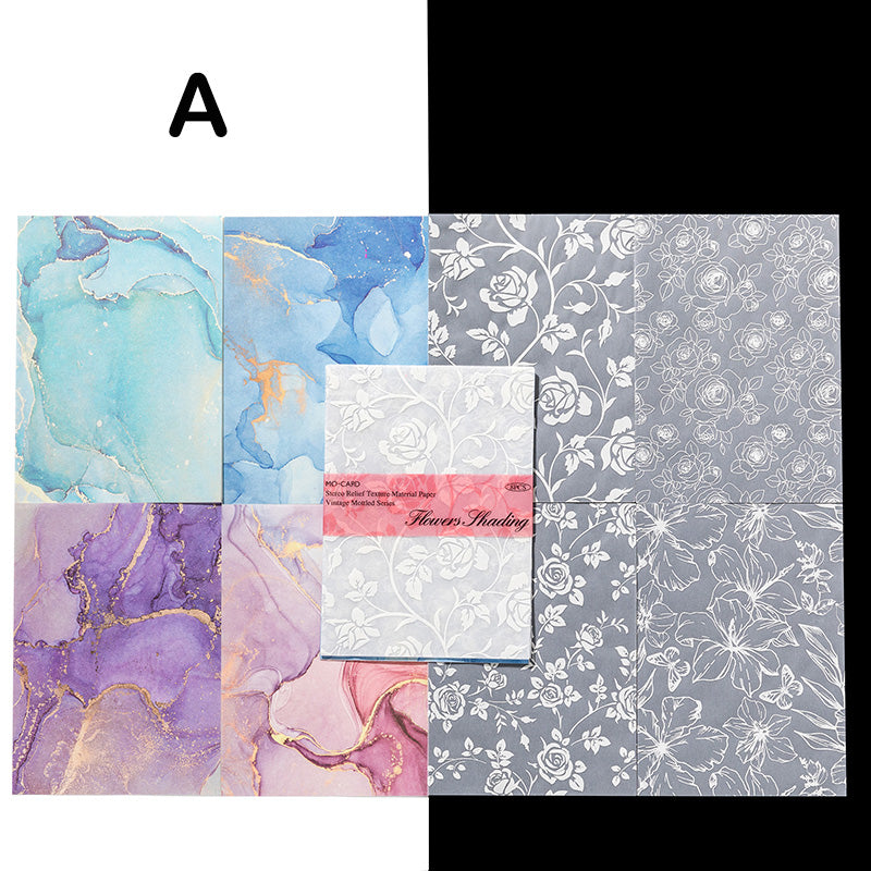 Vintage Mottled Scrapbook Paper – ViVi Stationery